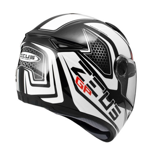 Motorcycle Accessories - Helmets - ZEUS ZS-811 Helmet-Solid Black AL3 ...
