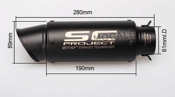 SC Project Exhaust (REPLICA) [#1705EN] | Cyprus Motorcycles