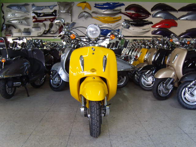 Joker 125cc Yellow [#888EN] | Cyprus Motorcycles