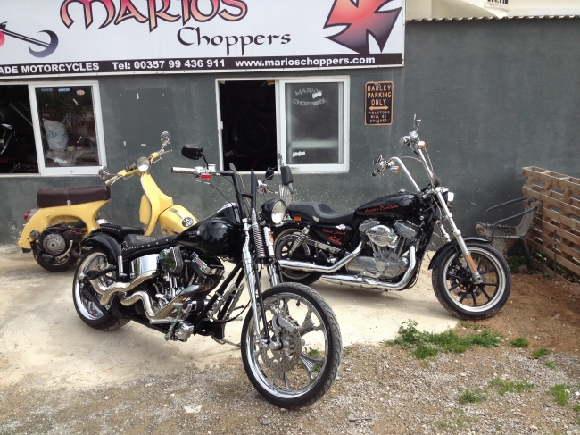harley davidson sportster 883 xl full custom made old school chopper ...